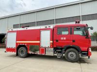 China HOWO 6-Ton Emergency Rescue Fire Truck with 500L-250,000L Storage Capacity and 90km/h Speed for sale