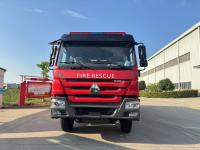 China 10000kg Full Load Foam Fire Truck 90L/s Pump 2000kg Foam Capacity 5 Seats for sale