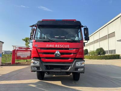 China 10000kg Full Load Foam Fire Truck 90L/s Pump 2000kg Foam Capacity 5 Seats for sale