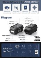 China 3000A Peak Car Emergency Jump Start 12V Type-C 8.0L Gasoline Diesel Air Pump for Outdoor for sale