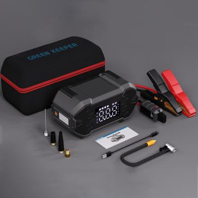China QC 18W Type-C Input Portable Rechargeable Jump Starter with Built-in Battery Booster for sale