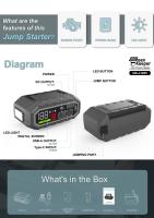 China 24000mAh 12V Super Capacitor Battery Booster for Car Jump Starter Peak Current 4000A for sale