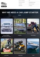 China 3000A Peak Current 4-in-1 Portable Jump Starter 10000-24000mah Power Bank Car Inflator Battery Booster for sale