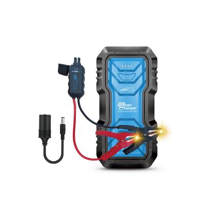 China Multifunctional Portable Power Bank Battery 12v Car Jump Starter Total Output 15W for sale