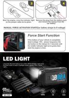 China Small Cars 12W Total Output Portable Multifunction Car Battery Power Bank with Flashlight for sale