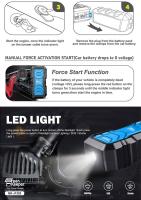 China Small Cars Portable Mini Car Jump Starter Emergency Power Bank with QC 18W Input for sale