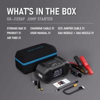 China Green Keeper 2024 3000A 20000mAh High Power Battery Jump Starter For Passenger Car for sale