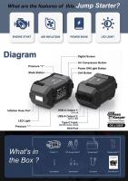 China Green Keeper 2024 3000A 20000mAh High Power Battery Jump Starter For Passenger Car for sale