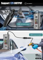 China Multifunctional 12v Car Jump Starter 3000A Power Bank Lithium Battery Portable Booster for sale