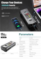 China Multifunctional 12v Car Jump Starter 3000A Power Bank Lithium Battery Portable Booster for sale