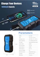 China J1202 High Power 2000A 16000mAh Lithium Jump Starter Power Bank for Small Cars Phone Power for sale