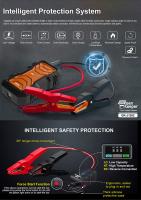 China High Power 12V Starting Device Car Jumpstarter Portable Jumper Starter for Small Cars for sale
