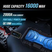 China UltraSafe 2000A Battery Booster Pack for Vehicles Truck Car Work Temperature -20 60C for sale