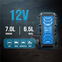 China USB2 5V/2.1A Output UltraSafe 2000A Jump Starter Power Bank for Motorcycle Vehicles for sale