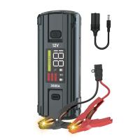 China LCD Screen Function UltraSafe 12V 24V 3000A Battery Booster Pack For Car Jump Starter for sale