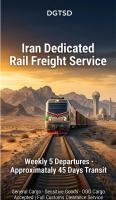 China China to Iran Rail Freight  DDP for sale