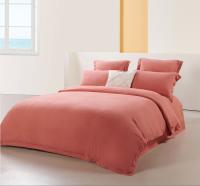 China Rayon Linen Duvet Cover King OEM Solid Sustainable King Duvet Cover Set for sale