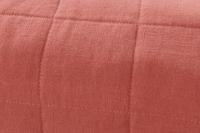 China OEM Rayon Linen Quilt Set Solid Sustainable Burnt Orange Quilt Set for sale