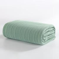 China 100% Cotton Muslin Blanket King Sustainable Lightweight Muslin Blanket for sale
