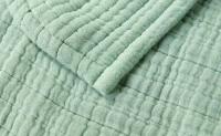 China 100% Cotton Muslin Blanket King Sustainable Lightweight Muslin Blanket for sale