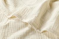 China OEM Beige Muslin Blanket Oeko Tex Weighted Blankets For Adults for sale