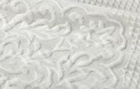 China Light Grey Shower Curtain Jacquard 95% Cotton 5% Recycled Polyester for sale