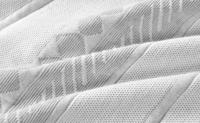 China Polyester Cotton Jacquard Shower Curtain Grey Striped Shower Curtain for sale
