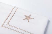 China OEM White Cotton Embroidered Pillowcases OEKO-TEX King Size Pillow Cases for sale