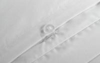China Seersucker Cotton Recycled Polyester Duvet Set Sustainable White Duvet Cover King for sale