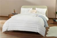 China Breathable Eco White Duvet Cover Queen Softest Duvet Cover Set OEM for sale