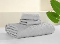China Grey King Size Duvet Cover OEM Hotel Quilt Set Full Size Queen Size for sale