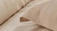 China Tencel Linen Duvet Cover Queen Comfortable Light Brown Duvet Cover for sale