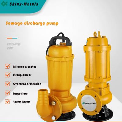 China All Copper Submersible Sewage Pump 330-660V with 4 Bar Pressure and DN 100 Capacity for Industrial Wastewater Management for sale