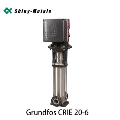 China CRIE 20-6 Grundfos Vertical Centrifugal Water Pressure Pump 11kW 25.3 m³/h 101.9m Head IE5 Efficiency for sale