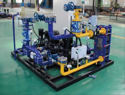 China Integrated Compact Plate Cooler Heat Exchanger Unit with ISO9001 Certification for Industrial Energy Saving Applications for sale