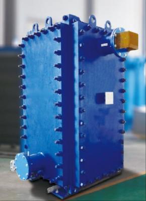 China 6 Sides Detachable Welded Plate Frame Heat Exchanger for High Pressure High Temperature Industrial Applications for sale