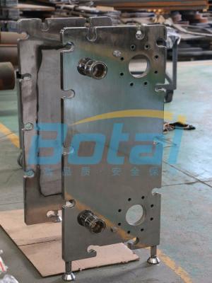 China Food Grade Stainless Steel Plate Heat Exchanger Fully Welded 25 Bar Pressure -20°C to 200°C Temperature Range for sale