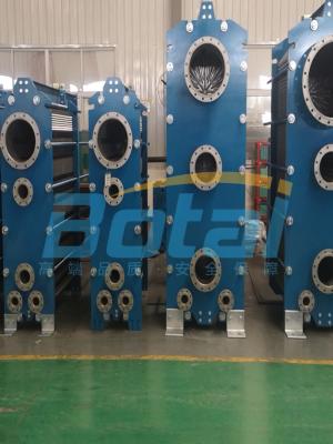 China High Efficiency Condenser Plate Heat Exchanger for Metallurgy with 3 Plate Types and Superior Heat Transfer Performance for sale