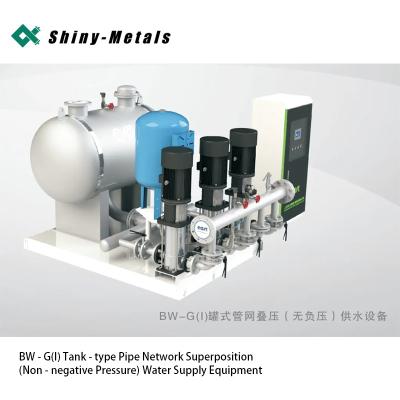 China EAST BW-G(I)B Tank Type Pipe Network Stacked Water Supply Equipment with 36m³/h Flow and 76m Head for sale