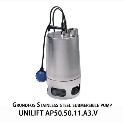 China Grundfos UNILIFT AP50 Stainless Steel Submersible Pump 1.9kW 50mm Particle Size for Sewage and Water Treatment for sale