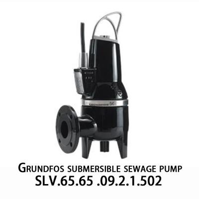 China Grundfos SLV Submersible Sewage Pump 1.3kW 65mm Solids Handling for Wastewater Treatment for sale