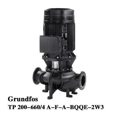China Grundfos TP 200-660/4 Standard Electric Single Stage Vertical in-Line Centrifugal Booster Pump for Water Transfer for sale