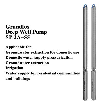 China Submersible Deep Well Pump Stainless Steel Corrosion-resistant Installed Vertically Or Horizontally for sale
