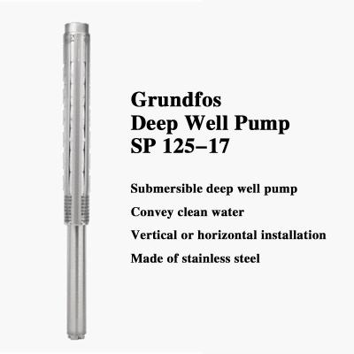 China 6 Inch Anti Sand Stainless Steel Submersible Borehole Deep Well Water Pump for sale