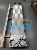 China Plates in plate heat exchangers isolate media conduct heat exchange for sale