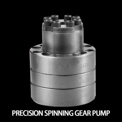 China High Precision 4-Outlet Chemical Fiber Gear Pump for Multi-Position Filament Production for sale