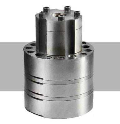 China Hrb6 Series 1-in 6-out Precision Spinning Gear Pump 0.6-6.5cc/Rev for Chemical Fiber Spinning for sale
