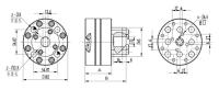 China Multi-Outlet Spinning Metering Pump for Polyester/Nylon/Polypropylene Production for sale