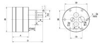China Melt-Blow Metering Pump Hrb-50/60/70 High Pressure Gear Pump for Chemical & Textile Industry for sale
