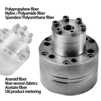 China 5-Outlet Gear Dosing Pump for Polypropylene/Spandex/Aramid Fiber Spinning Line for sale